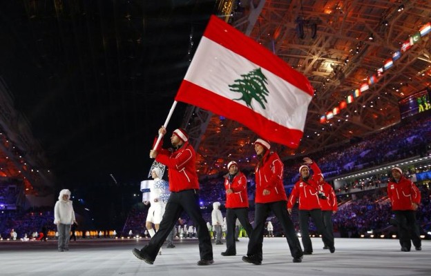 Picture Of The Lebanese Delegation During The Sochi 2014 Winter ...
