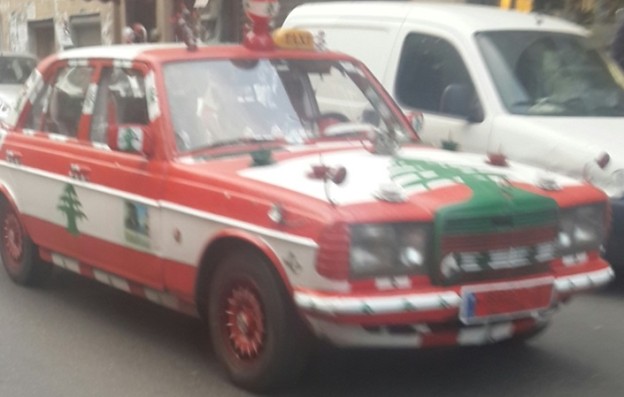 Another Patriotic Lebanese Taxi | Blog Baladi