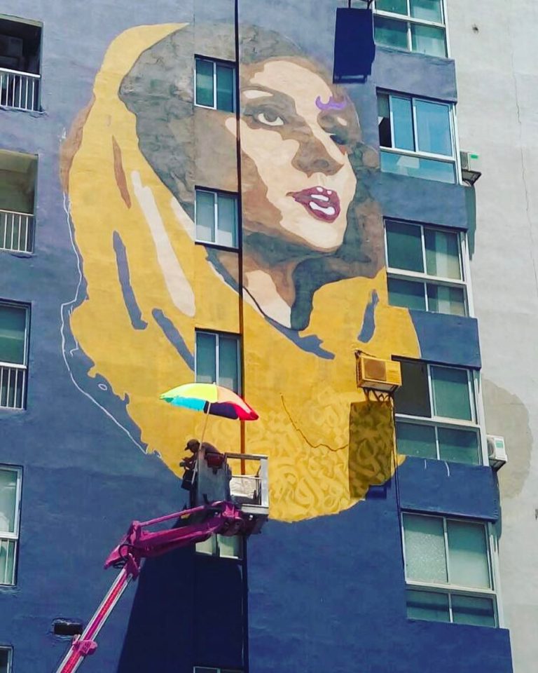 Huge Fairouz Mural by ASHEKMAN | Blog Baladi