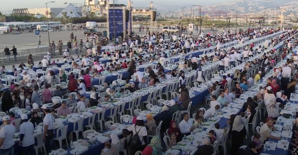 The Longest Iftar Table In The World By Ajialouna Blog Baladi