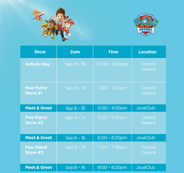 The Official Paw Patrol Show Coming to City Centre Beirut | Blog Baladi