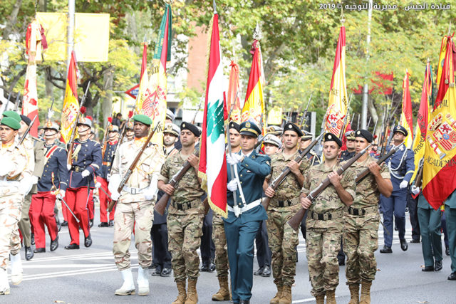 Lebanese Army Commando Regiment Takes Part in Spain’s National Day ...