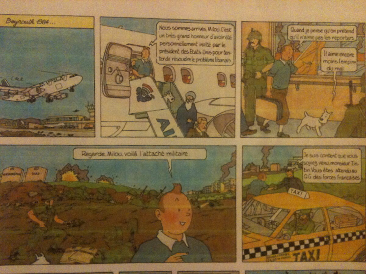 Tintin au Liban (Full Issue) | Blog Baladi
